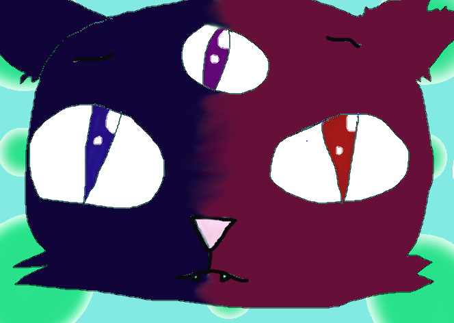 Steven Universe cats (Garnet) by SeaPotatoes on DeviantArt