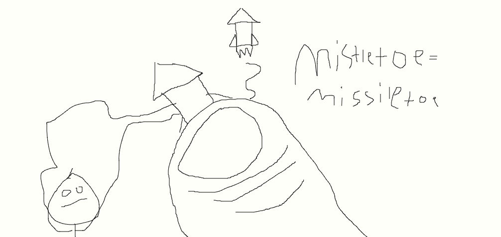 mistletoe = missiletoe by crappycomixnstuff on DeviantArt