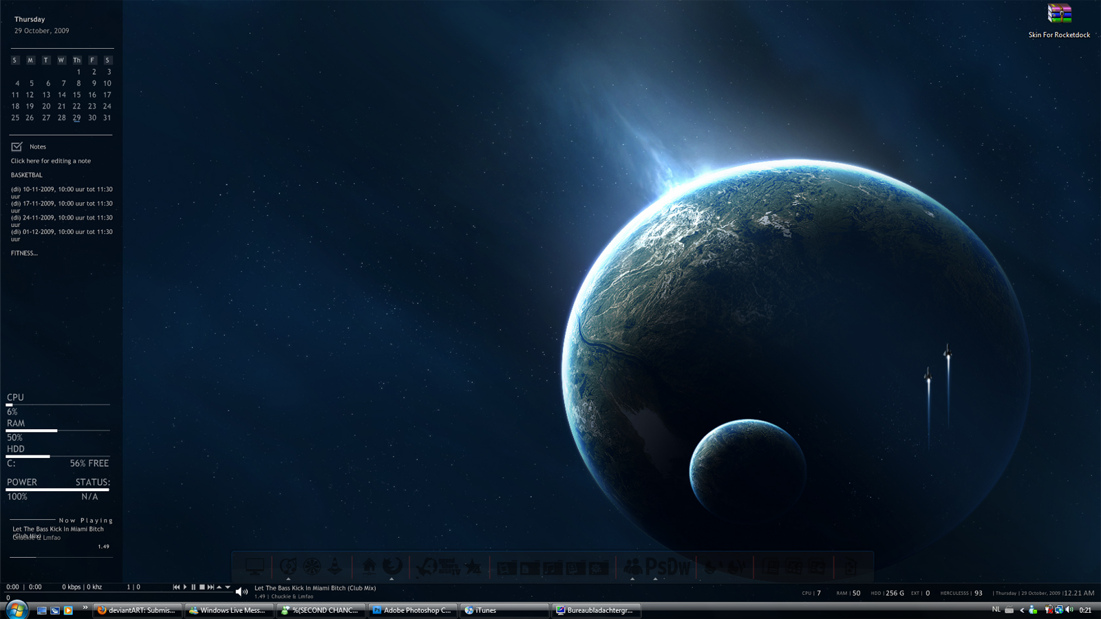 RocketDock Re-make skin by Special-Designs on DeviantArt