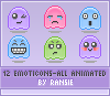 Emoticons 10 - Kaoani by Ransie3 on DeviantArt