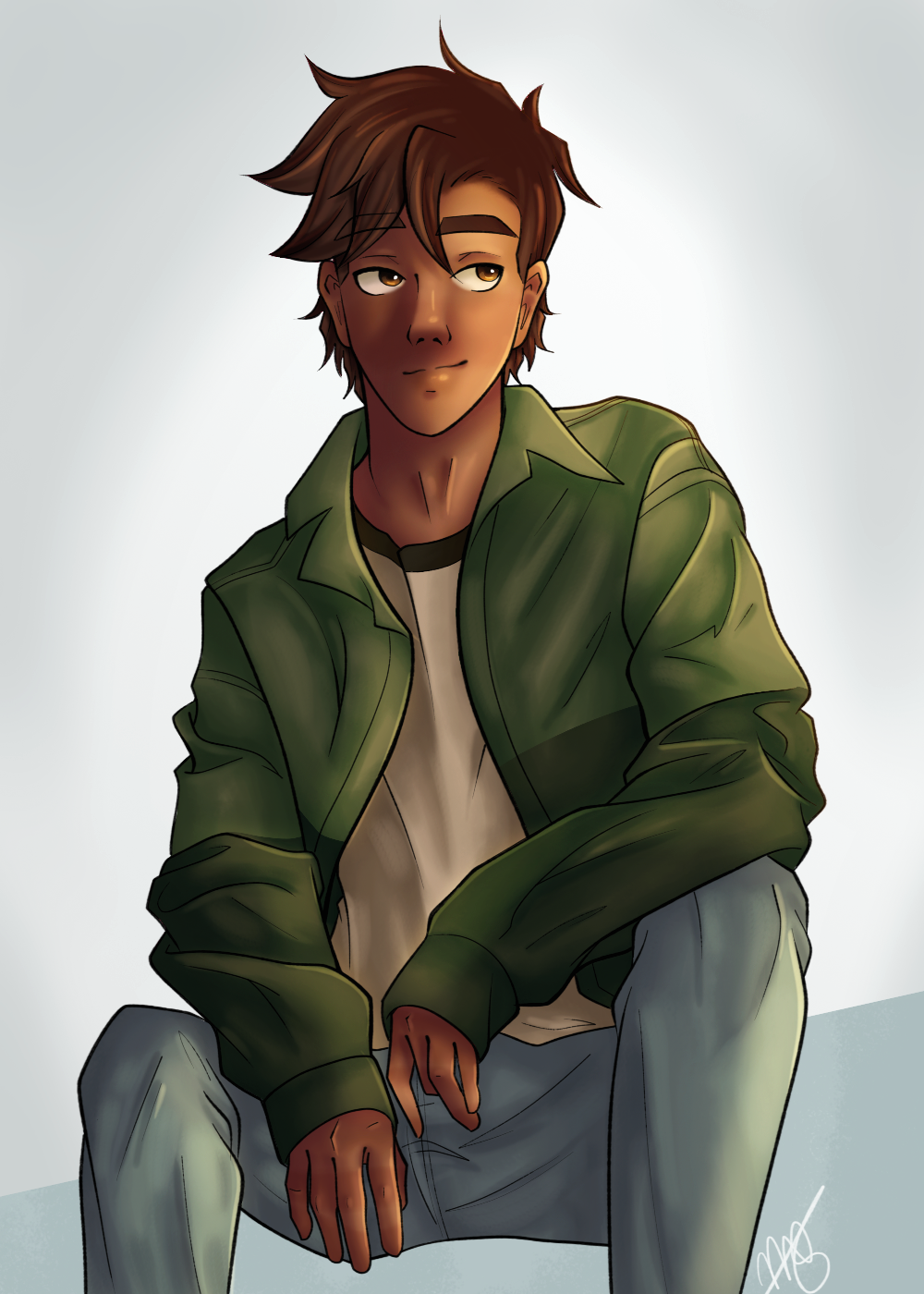 I just like drawing from Pinterest model reference by Dusk-Star17 on DeviantArt