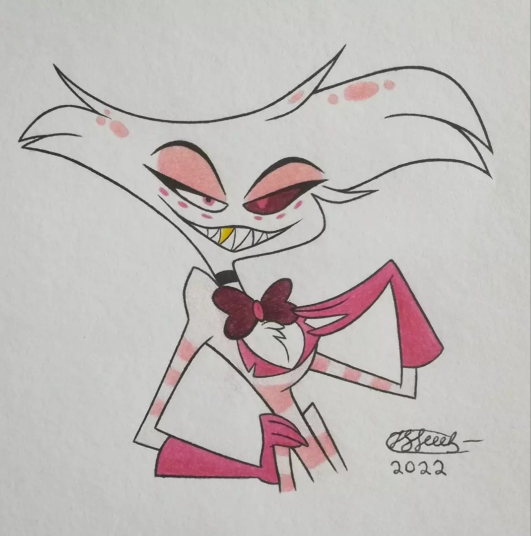 Angel Dust by BluuLeopard on DeviantArt