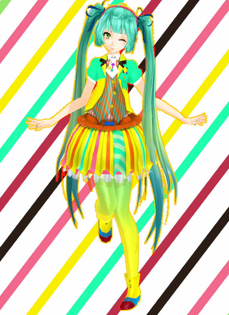 MMD TDA Trip The Light Fantastic Miku by bellmoon1917 on DeviantArt