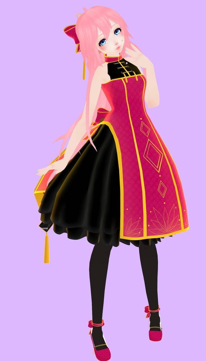 MMD Luka Chinese TDA by bellmoon1917 on DeviantArt