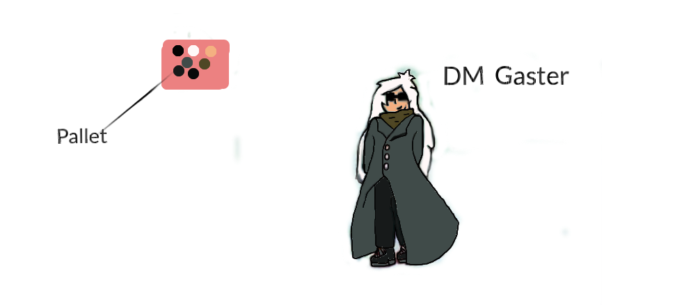 DM Gaster Reference sheet by CorruptionTalesans on DeviantArt