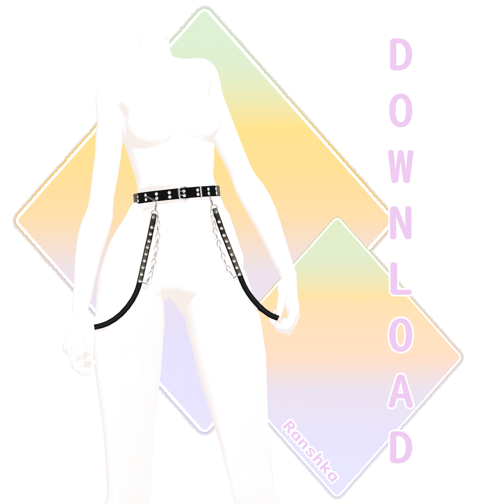 [MMD]- Double Sided Belt [F2U] [REUPLOAD] by xRanshka on DeviantArt