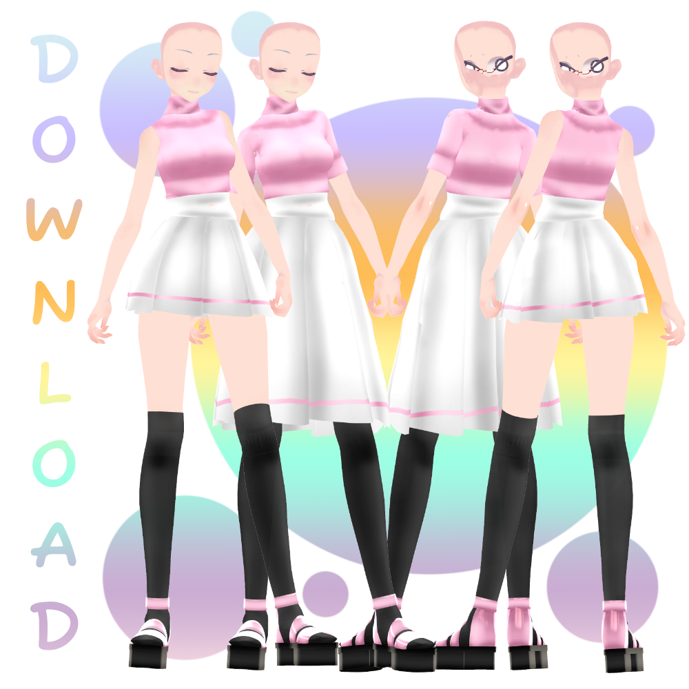 [MMD]- Cute Warm Outfit [F2U] [REUPLOAD] by xRanshka on DeviantArt