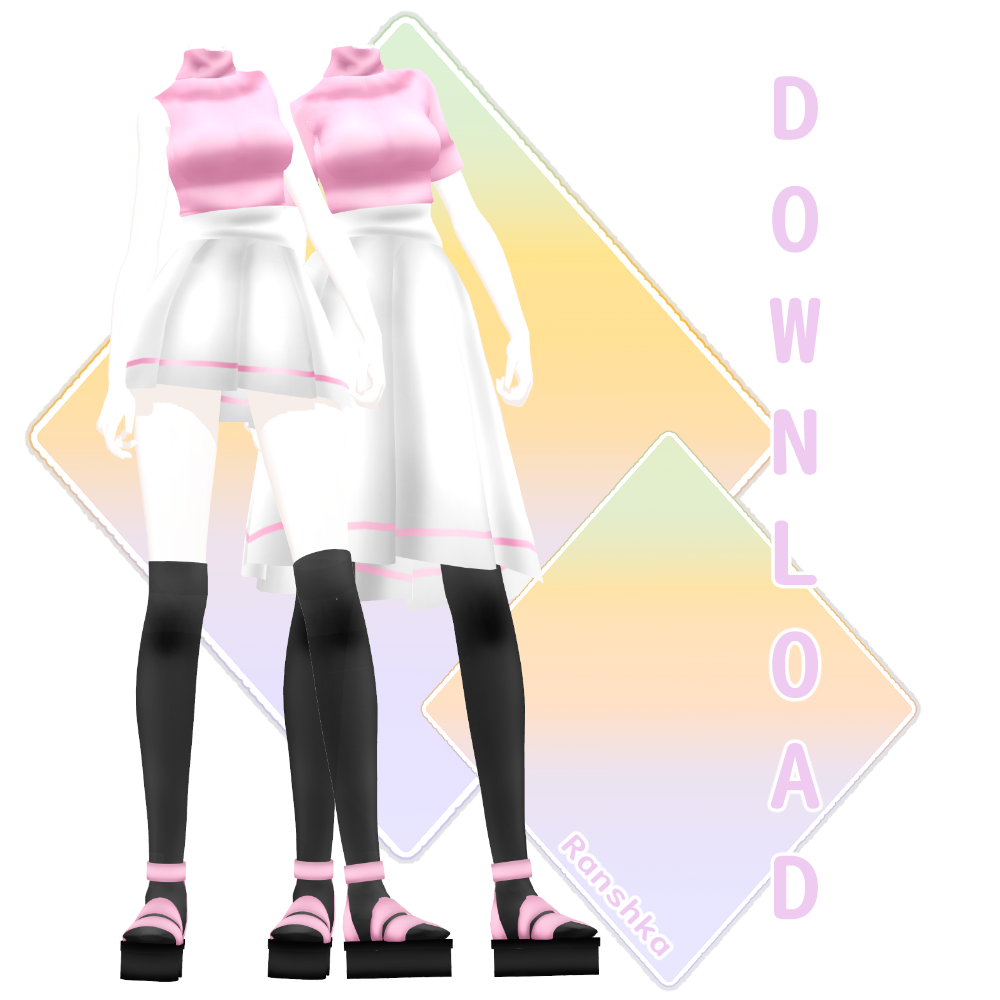 [MMD]- Cute Warm Outfit [F2U] [REUPLOAD] by xRanshka on DeviantArt