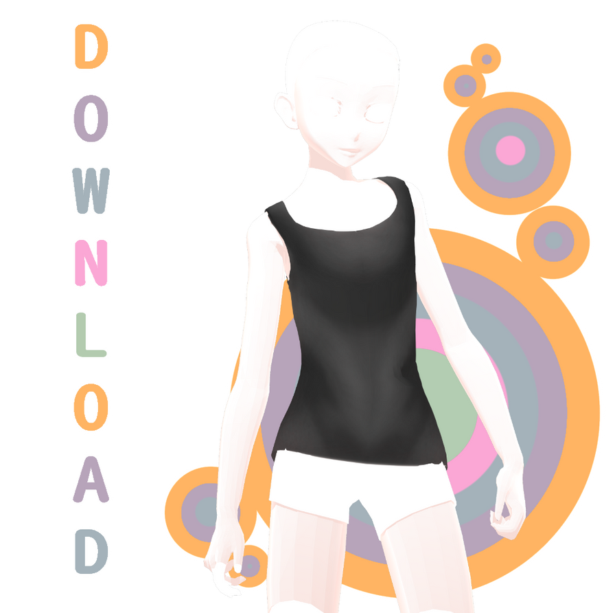 [MMD] - Male Tank Top [F2U] by xRanshka on DeviantArt