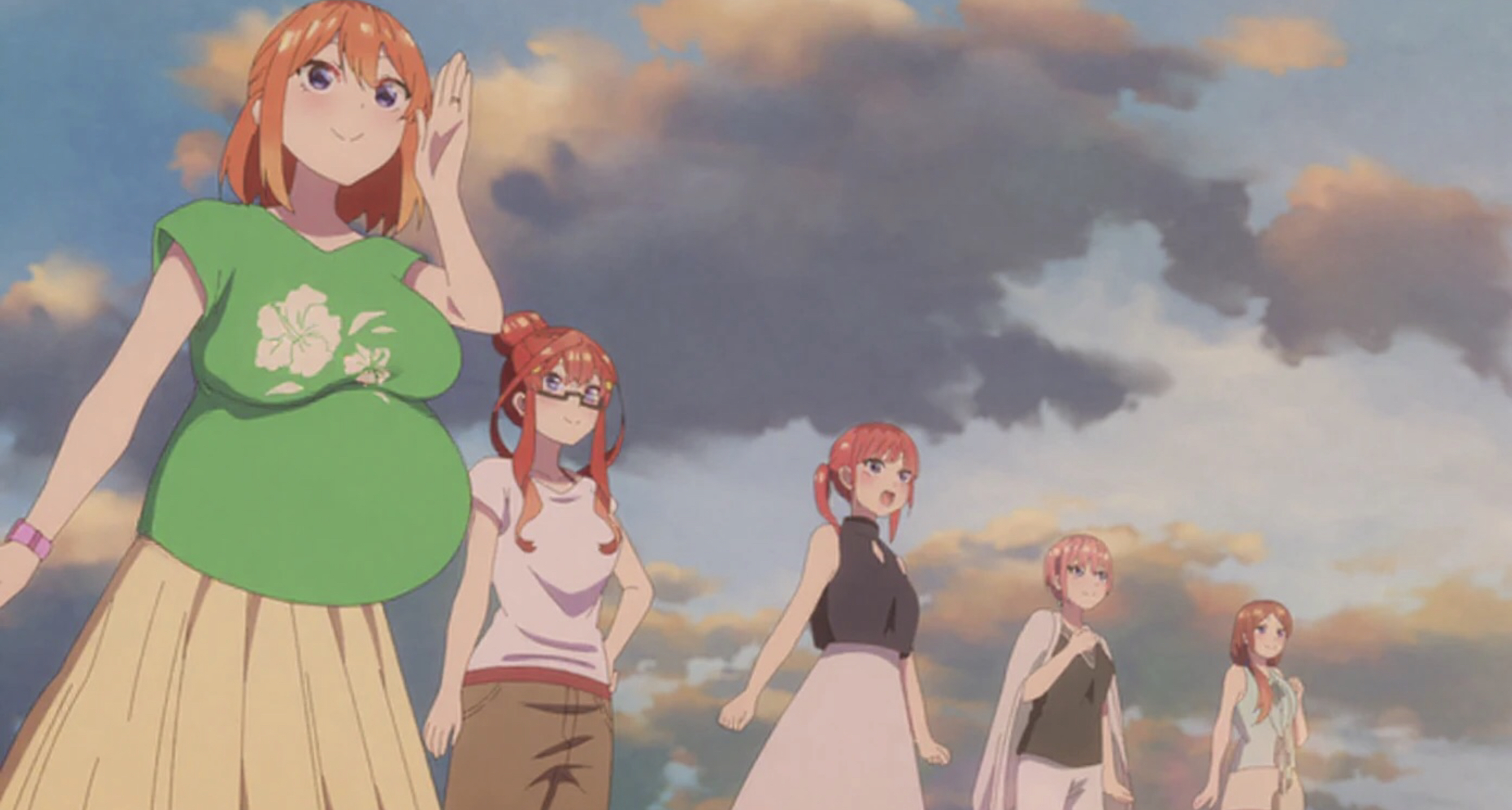 Yotsuba Pregnant (Feat her sisters) by FlamingRedFire on DeviantArt