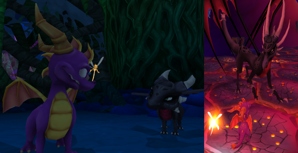 Spyro And Cynder Tweaks (Only For Dolphin) by FreezyTheDragon on DeviantArt