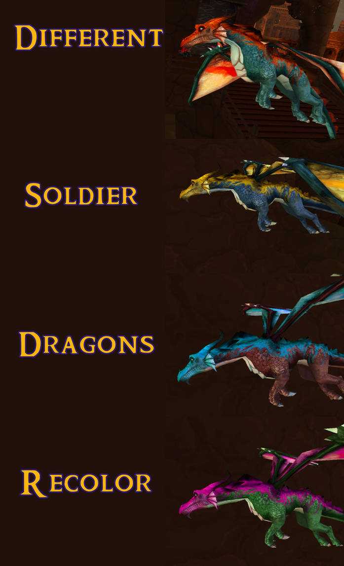 Soldier Dragons On DOTD by FreezyTheDragon on DeviantArt