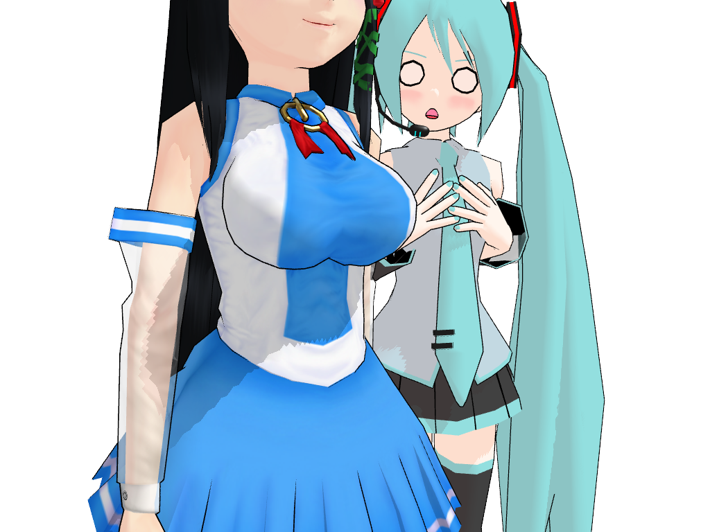 MMD Jealous Pose by KarsVan on DeviantArt