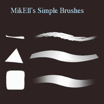 MikEll 3 main brushes .ABR version by balloonwatch on DeviantArt