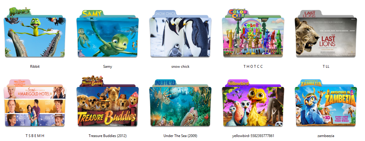 Folder icon pack 4 by WLCDEMS by WLCDEMS on DeviantArt