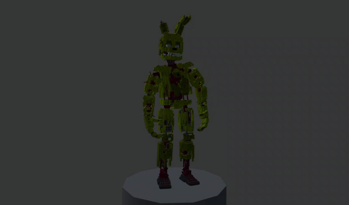 Minecraft Springtrap v1 by shks09 on DeviantArt
