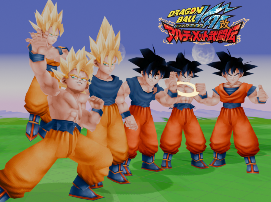 Goku base/SSJ Models DL (read desc) NDS by omnipotentbomb on DeviantArt