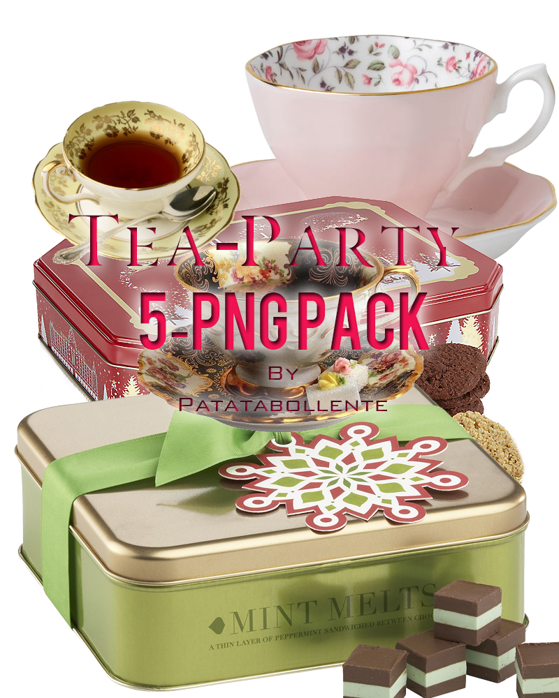 Tea Party PNG Pack 5 by FigureArtist by Patatabollente on DeviantArt