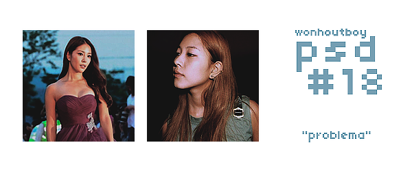 PSD #18 | PROBLEMA by wonhoutboy on DeviantArt