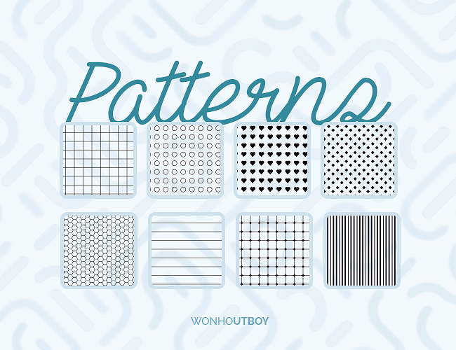 PATTERN #2: Random Geometric (.pat) by wonhoutboy on DeviantArt
