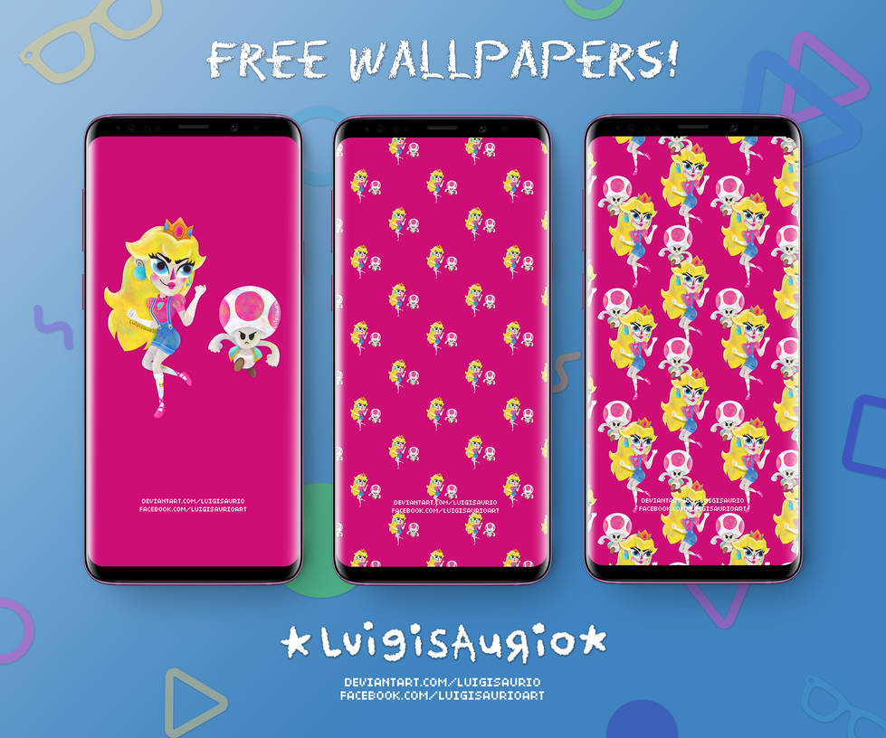 Free Princess Peach phone wallpapers! by luigisaurio on DeviantArt