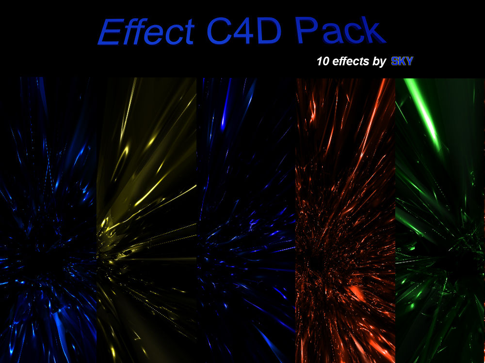 Effect C4D Render Pack 2 by 665AlmostEvil on DeviantArt