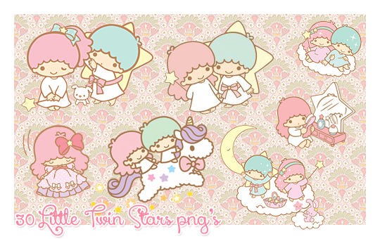 Little Twin Stars PNG - Render Pack by StarlightSophie on DeviantArt