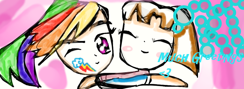 many greetings to my deviantart friends! by mylittlefan on DeviantArt