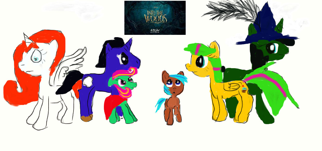 Into The Woods MLP by PrincessFiremane on DeviantArt