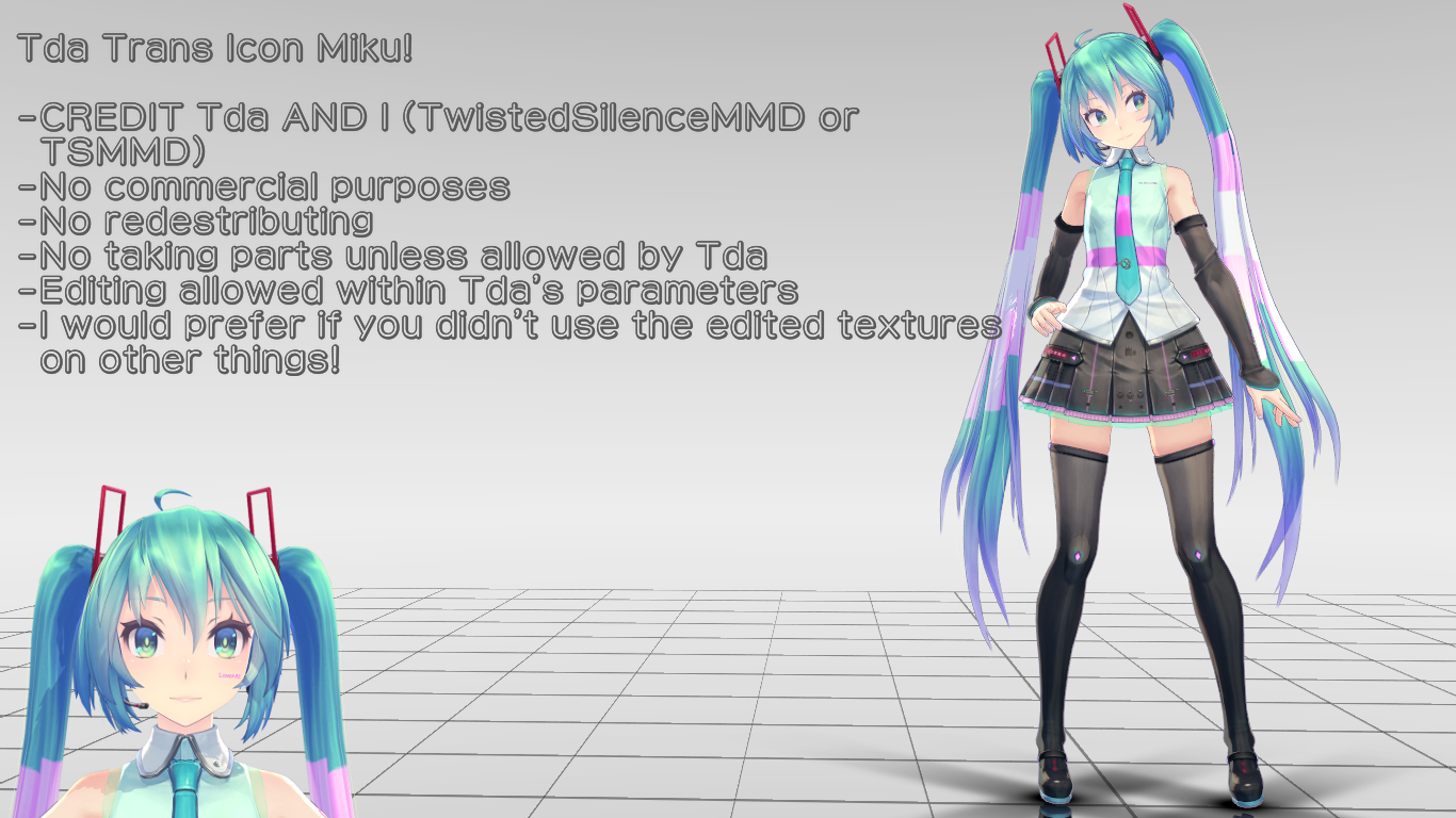 MMD Tda Transgender Icon Miku DL! (MUST READ DESC) by TwistedSilenceMMD ...