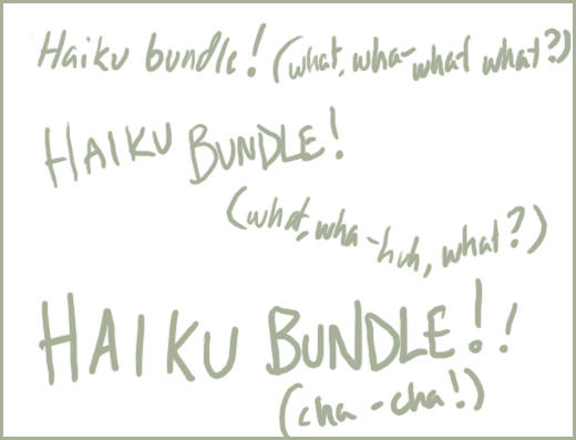 Haiku Bundle by ekynus on DeviantArt