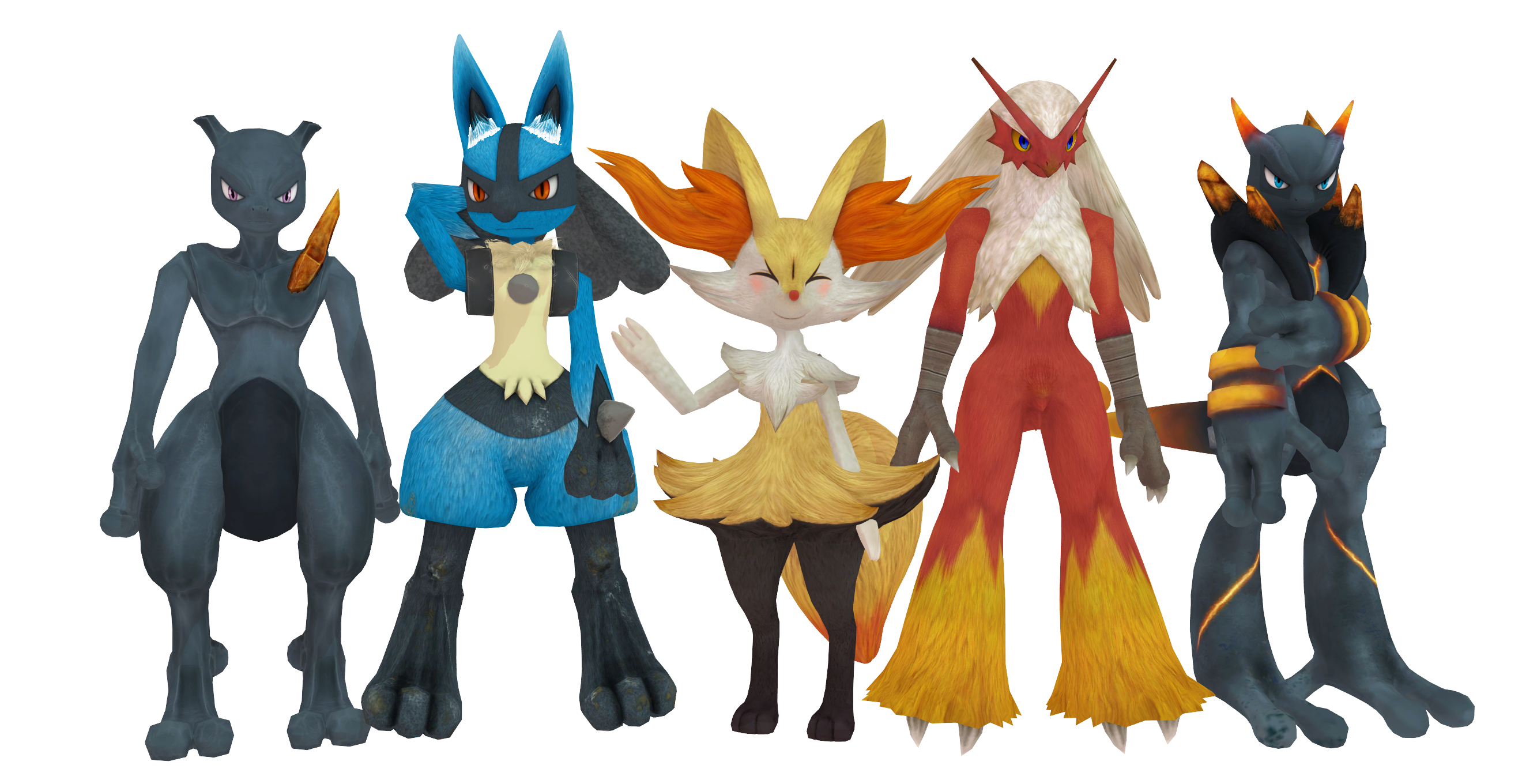 MMDxPokken Tournament Models part 1 by MMD-Inklings on DeviantArt