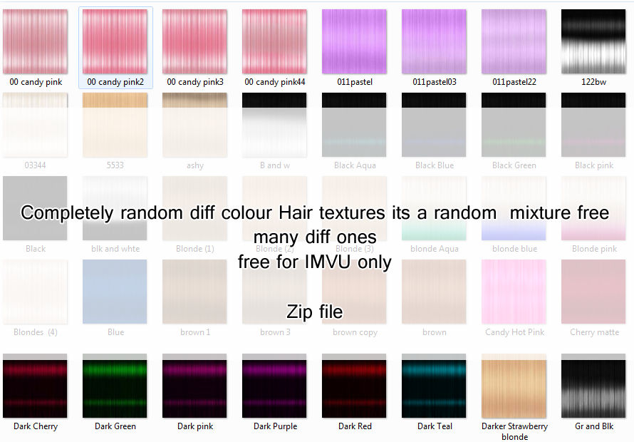 Random Hair Free Textures by SweetAngelD on DeviantArt