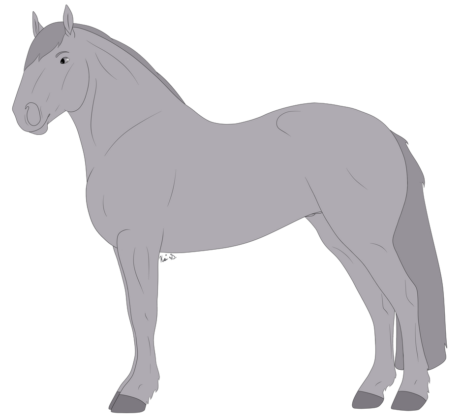 F2U Americian Cream Draft Base by n-the-giraffe on DeviantArt