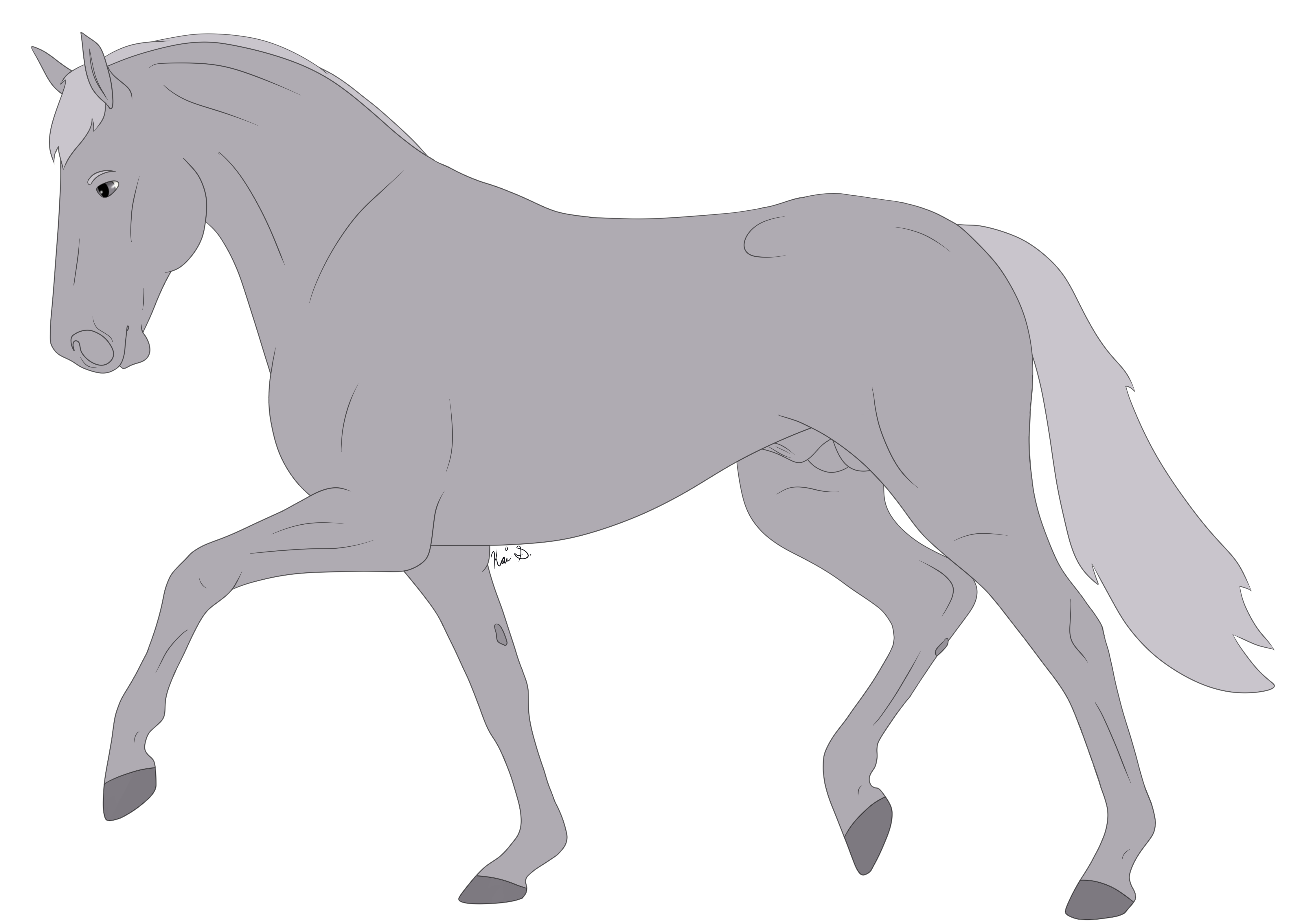 F2U Pony Lines by n-the-giraffe on DeviantArt