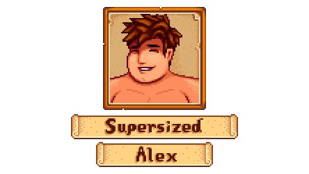 Supersized Alex v1.1 (Stardew Valley Mod) by BitterBosc on DeviantArt