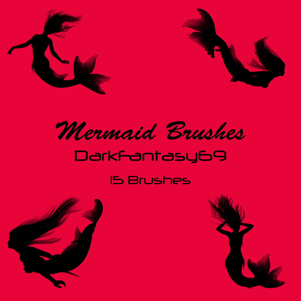 Mermaid Brushes - Photoshop by DarkFantasy69 on DeviantArt