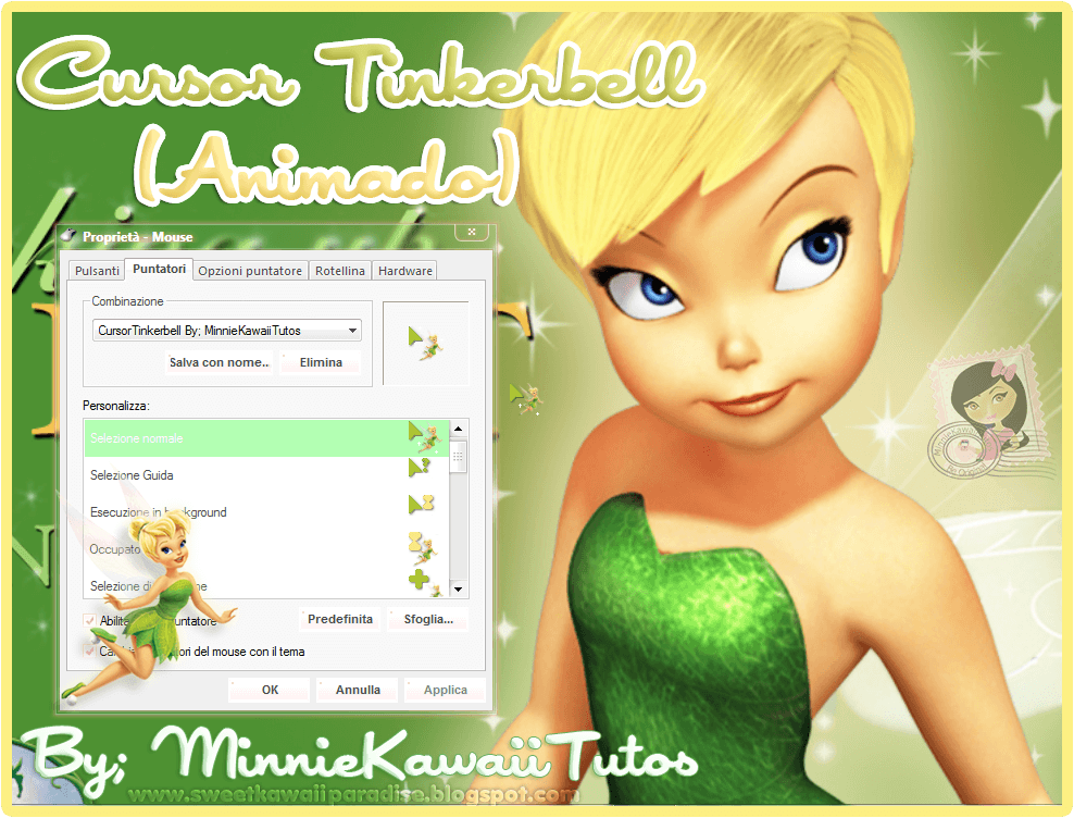 CursorTinkerbell Animado by MinnieKawaiiTutos on DeviantArt