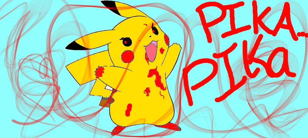 killer pikachu by Ryuzaki-kyu on DeviantArt