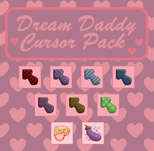 Dream Daddy - Cursor Pack by descall on DeviantArt