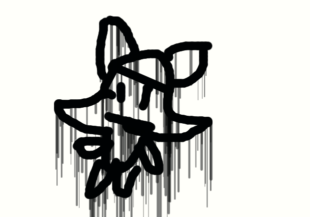 melting wolf drawing by wolf-lover-123 on DeviantArt