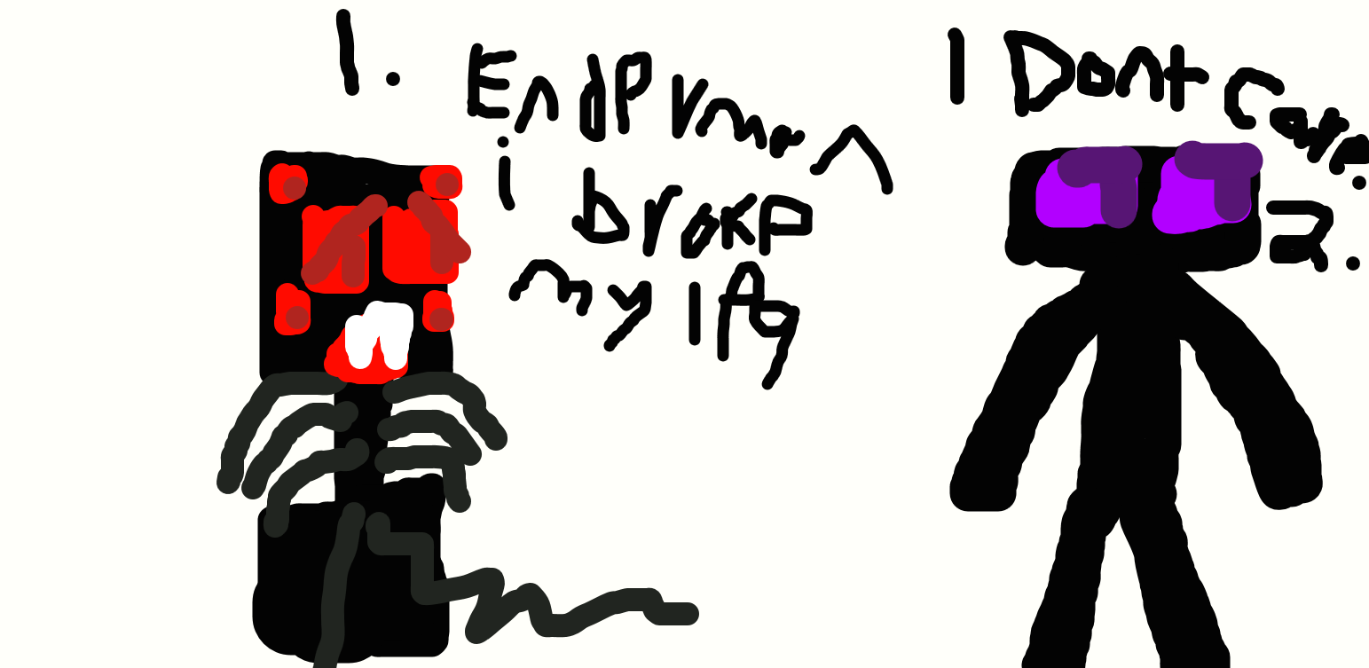 MC spider breaks his leg by SPIDERSUCKS on DeviantArt