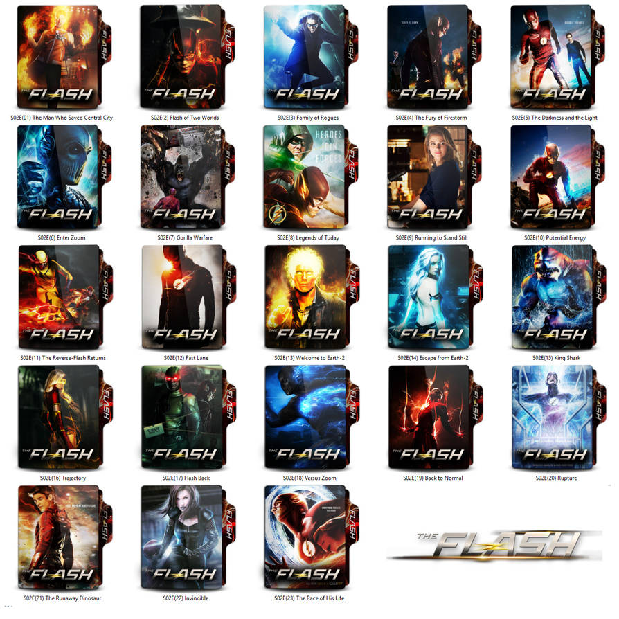 The flash season 2 folder icon by CAESER-JITH on DeviantArt