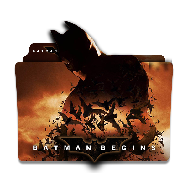 Batman Begins(2005) folder icon (Revised) by CAESER-JITH on DeviantArt