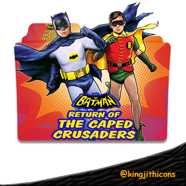 Batman Return of the caped crusaders folder icon by CAESER-JITH on ...