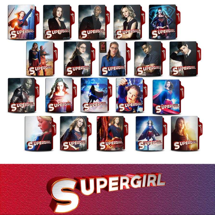 SUPERGIRL season 1 folder icons by CAESER-JITH on DeviantArt