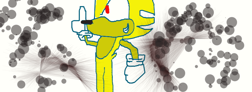 Super Sonic Splatter Paint by Guardian-Dog on DeviantArt