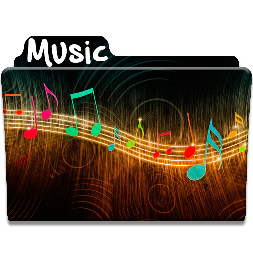 Music Folder Icon by giilpereiraa on DeviantArt