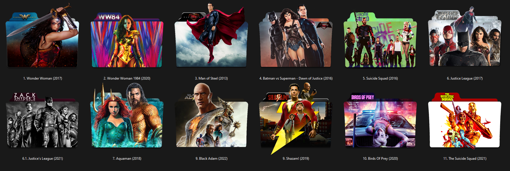DC Extended Universe folder icon (by Order Watch) by giilpereiraa on ...