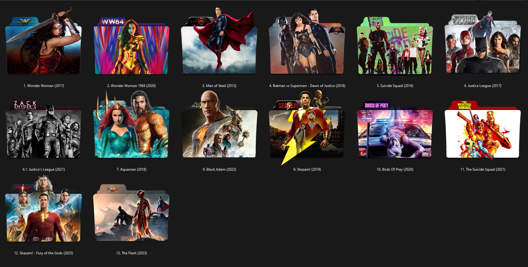 DC Extended Universe folder icon (by Order Watch) by giilpereiraa on ...